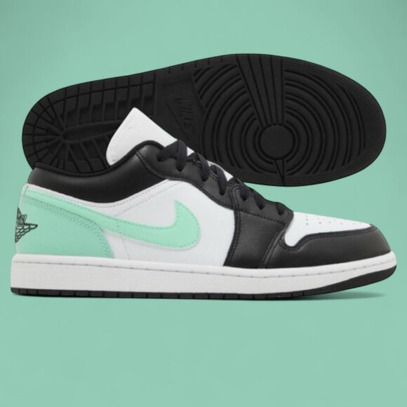 Jordan | Shoes | Air Jordan Low Green Glow White Mens Retro Basketball ...
